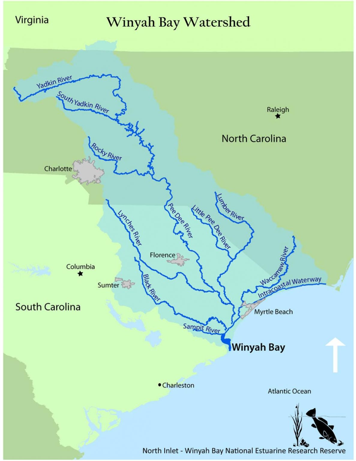 Winyah Watershed Paddle (CANCELED-due to strong winds) – North Inlet ...